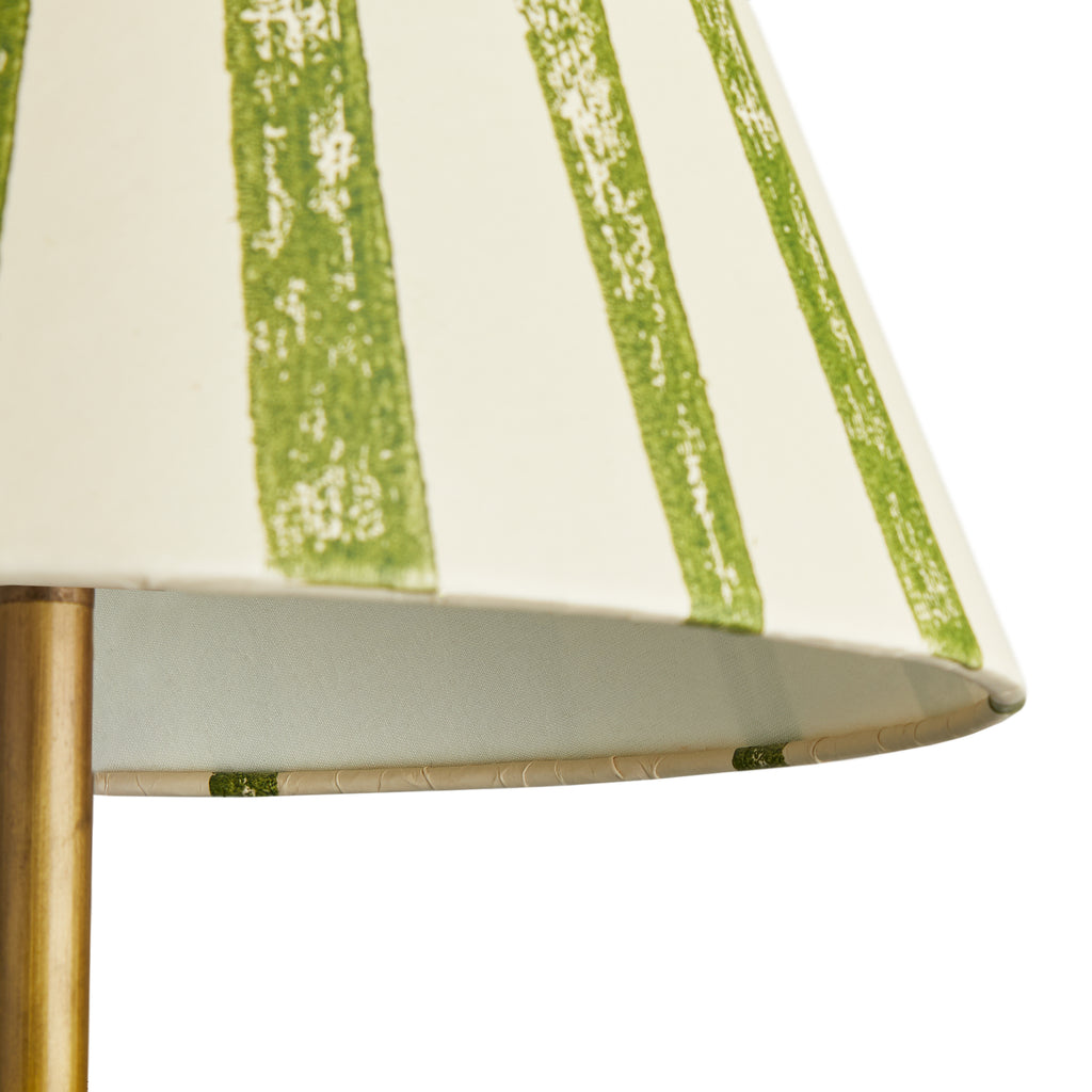12 inch empire shade in verdant tapers hand painted card