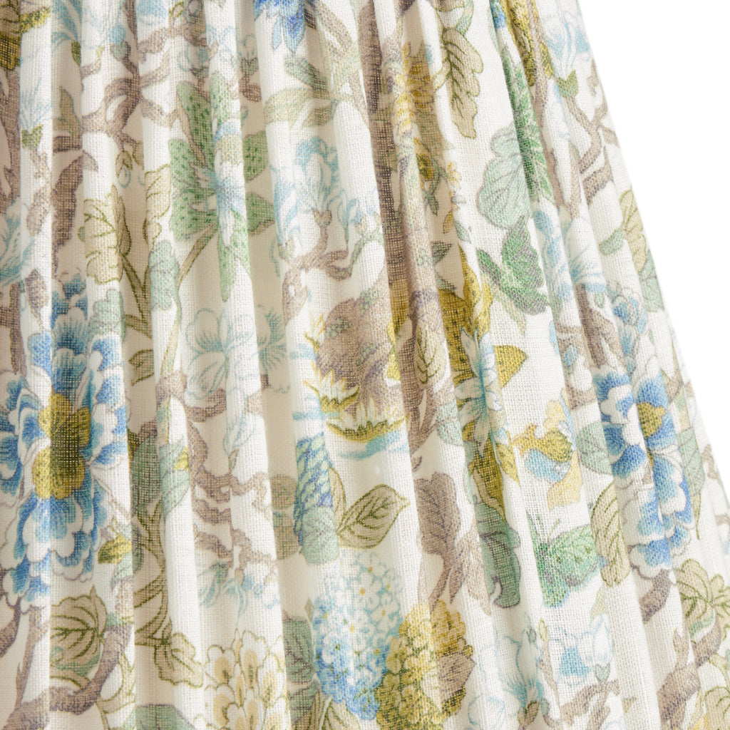 12 inch empire shade in willow Little Magnolia linen by GP & J Baker