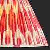 12 inch empire shade in egg & spoon ikat berries silk