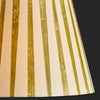 14 inch straight empire shade in verdant tapers hand painted card