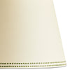 14 inch straight empire shade in verdant tracks hand painted card