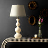 14 inch straight empire shade in verdant tracks hand painted card