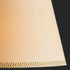 16 inch straight empire shade in verdant arrows hand painted card