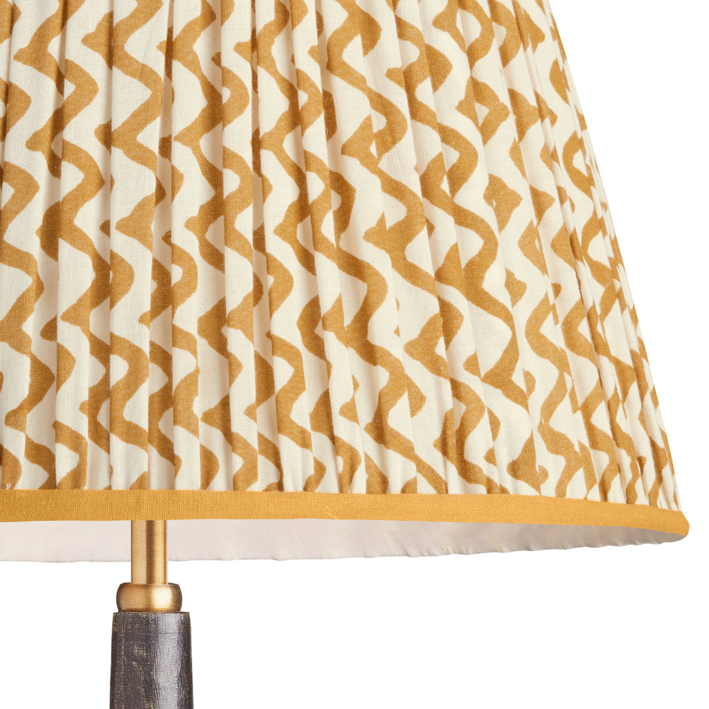 20 inch straight empire shade in caramel chevrons