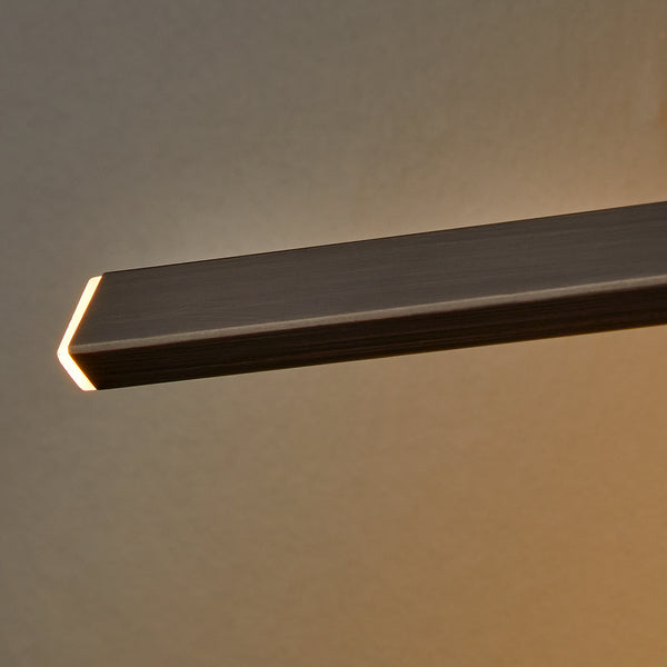 Medium Blake picture light in bronze