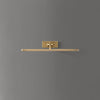 Medium Blake picture light in antiqued brass