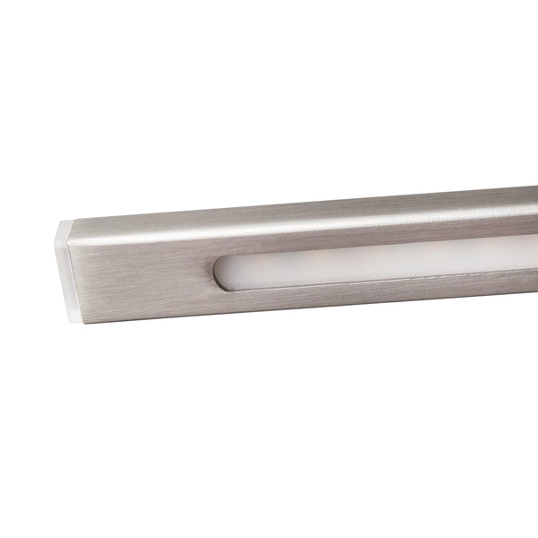 Medium Blake picture light in brushed chrome