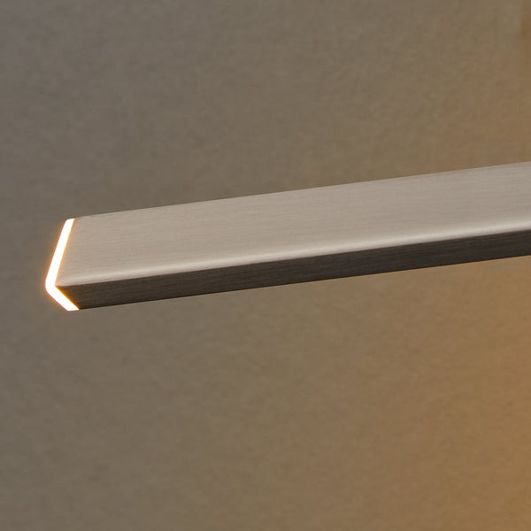 Medium Blake picture light in brushed chrome