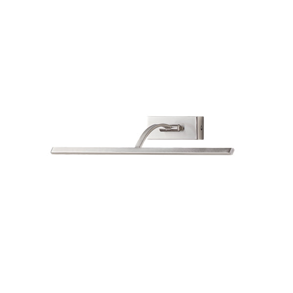 Medium Blake picture light in brushed chrome