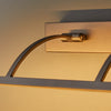 Larger Blake picture light in bronze