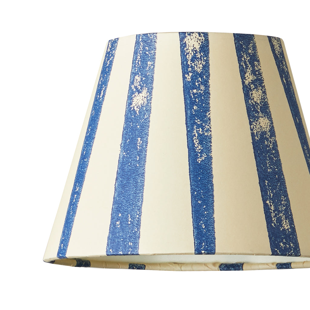 7 inch pendant lamp shade in ocean tapers hand painted card