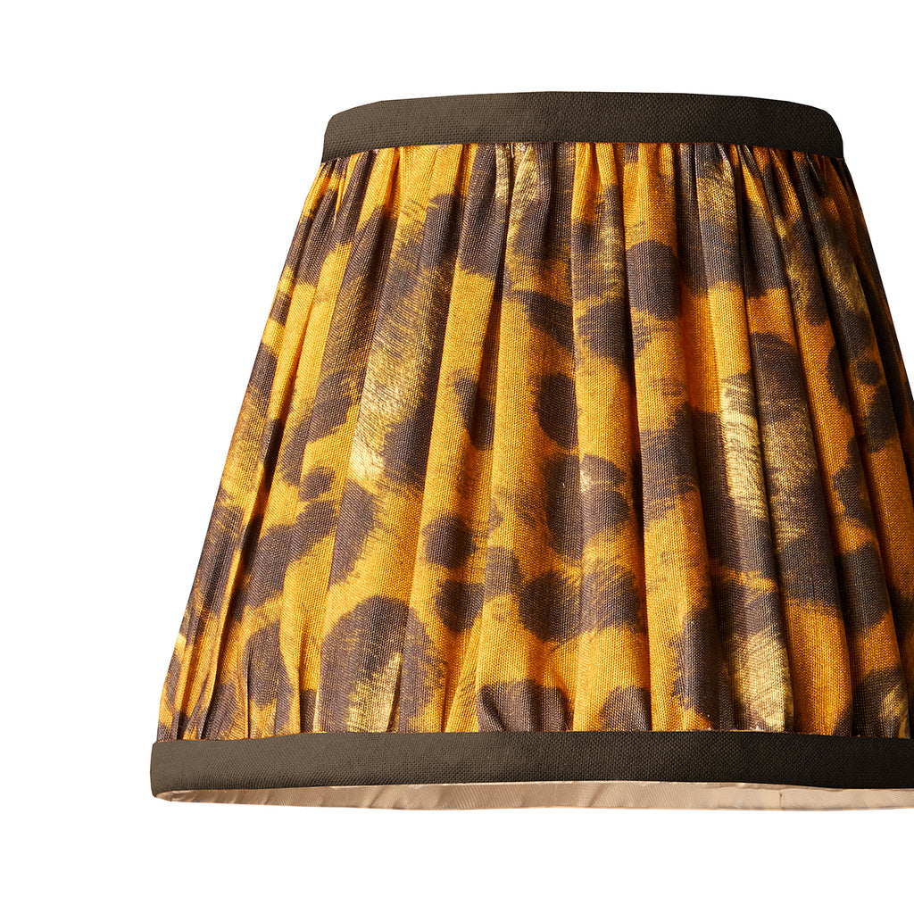 7 inch pendant lamp shade in classic Leopard Love by Matthew Williamso