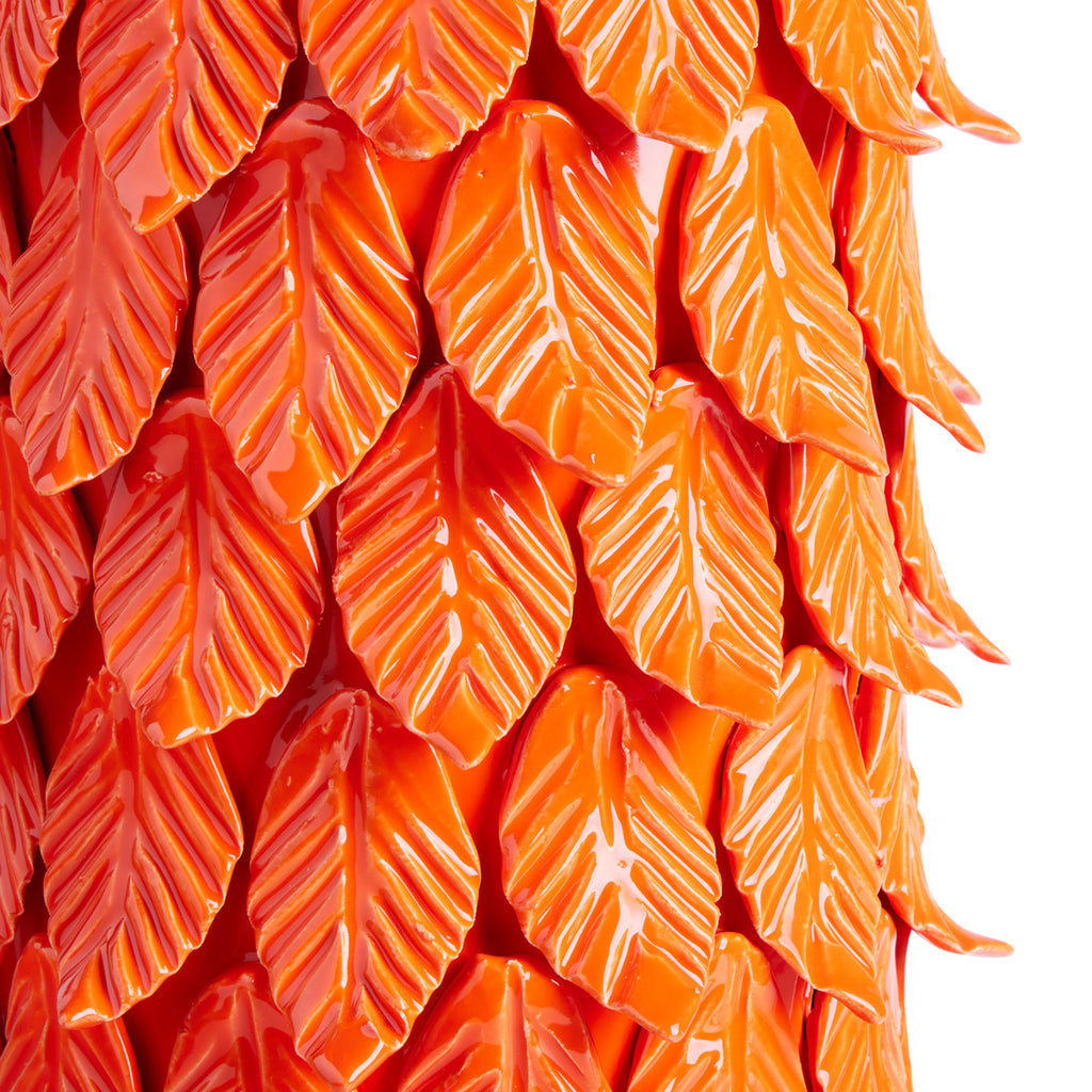 Palmier table lamp in orange by Matthew Williamson