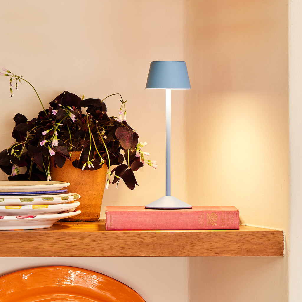 Wee Scoon cordless table lamp in topaz