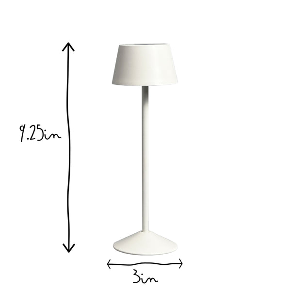 Wee Scoon cordless table lamp in coconut