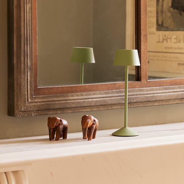 Wee Scoon cordless table lamp in watercress