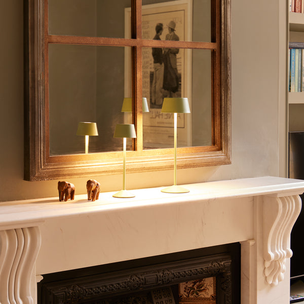 Wee Scoon cordless table lamp in watercress