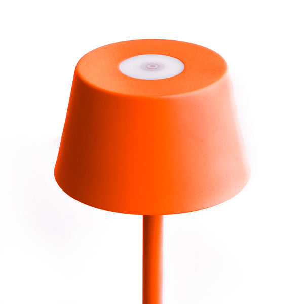 Wee Scoon cordless table lamp in orangeade