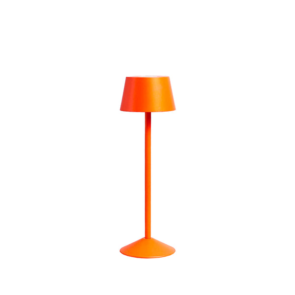 Wee Scoon cordless table lamp in orangeade
