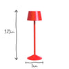 Wee Scoon cordless table lamp in firecracker