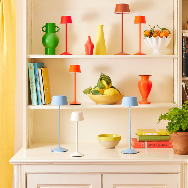 Scoon cordless table lamp in coconut