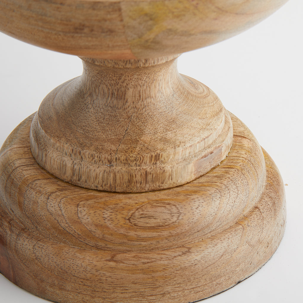 Venus table lamp in natural wood