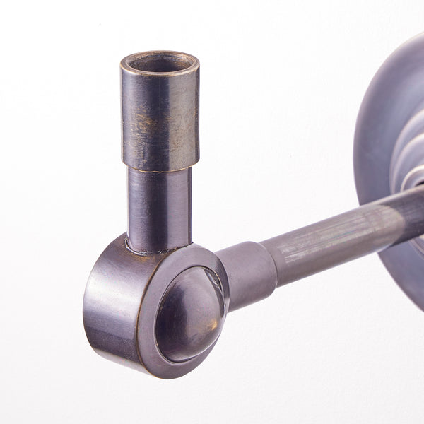 Mini Elbow cordless wall fixture in bronze