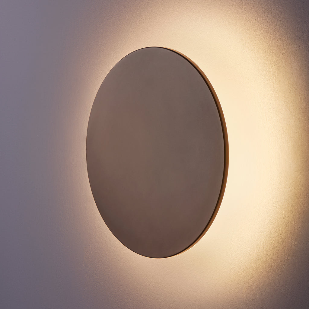 Larger Helios wall sconce in bronze