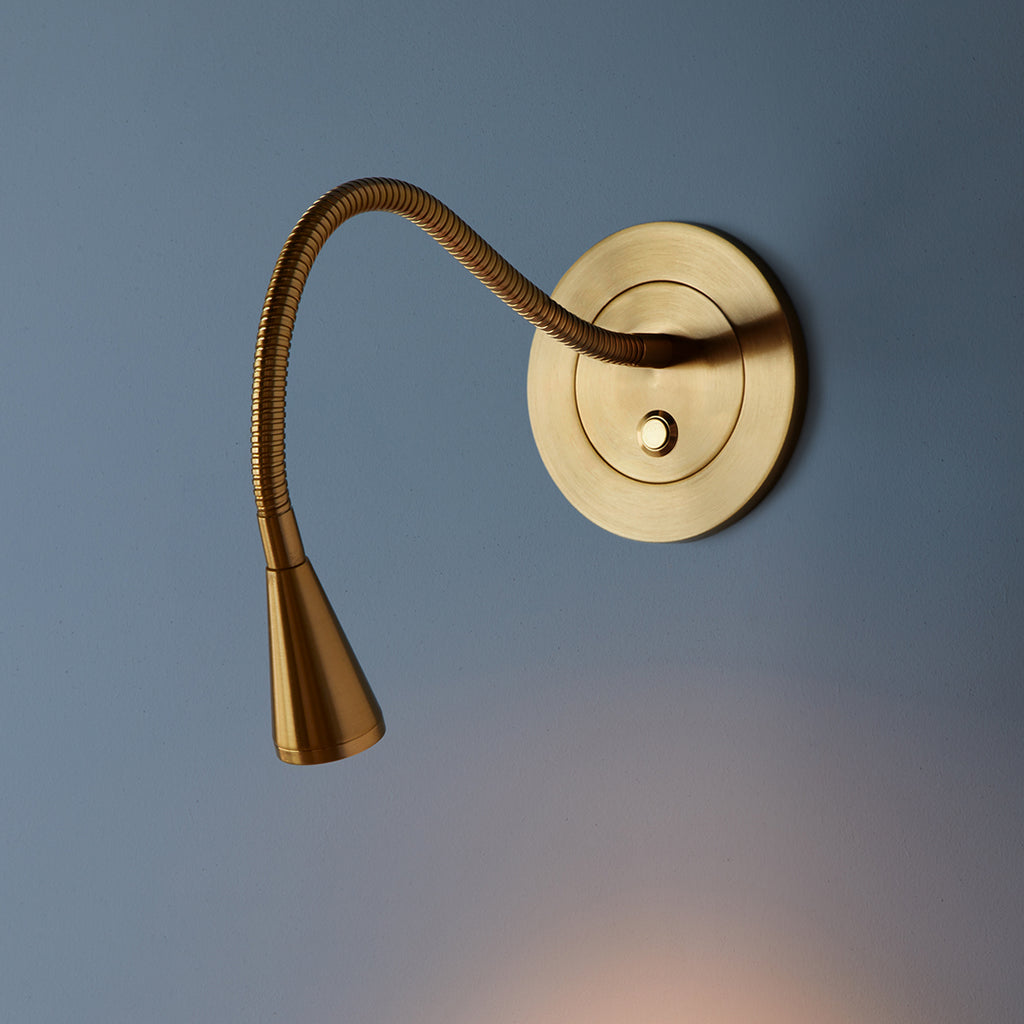Limber Wall Sconce in brass