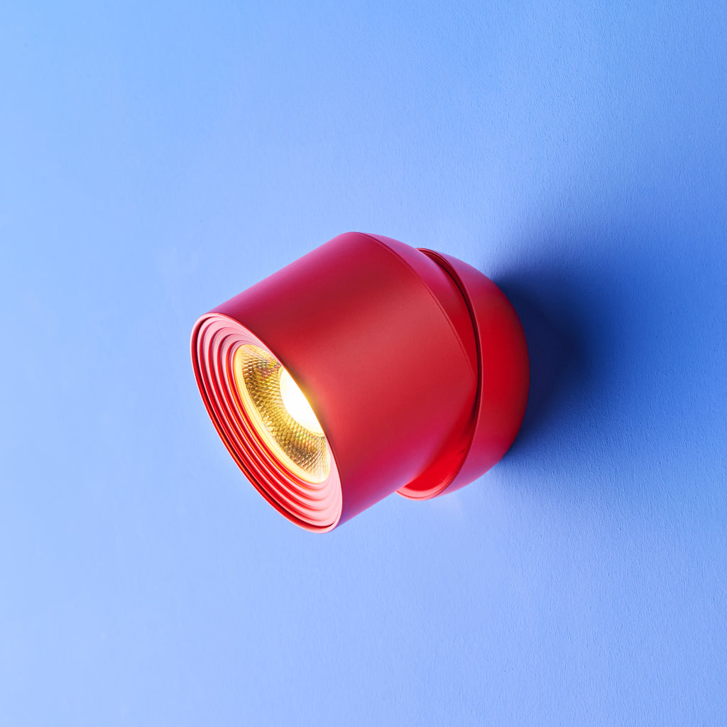 Scoon cordless wall light in firecracker