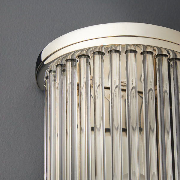 Baby Roddy wall sconce in nickel