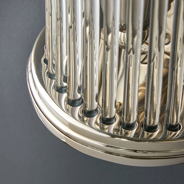Baby Roddy wall sconce in nickel