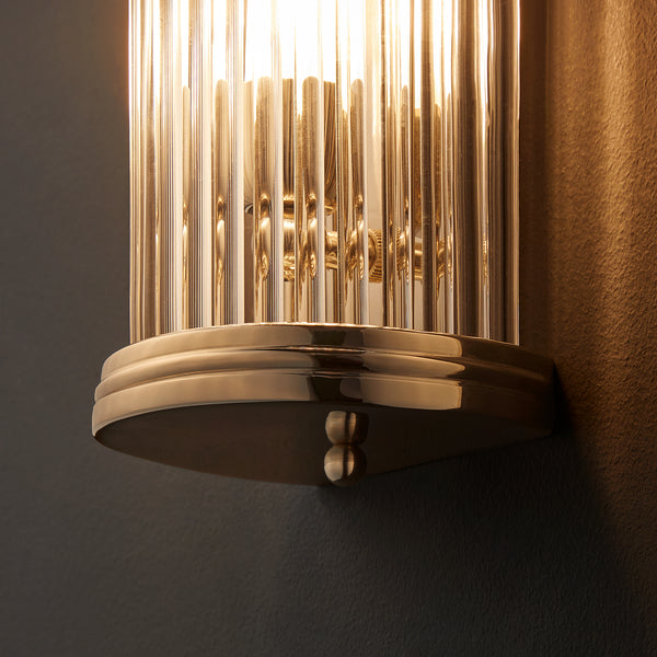 Baby Roddy wall sconce in nickel